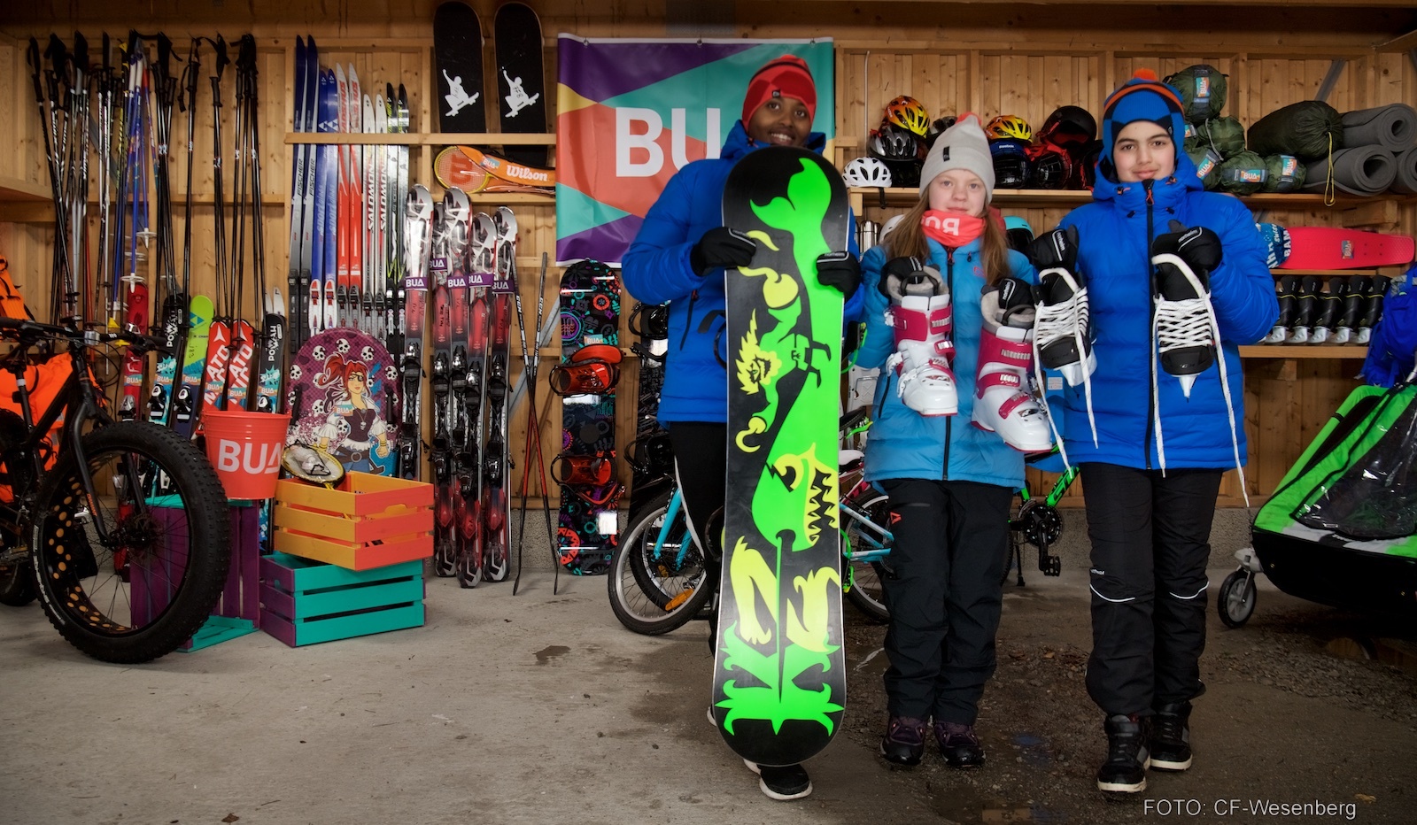 BUA | XXL og BUA lanserer fikse- og lånedag